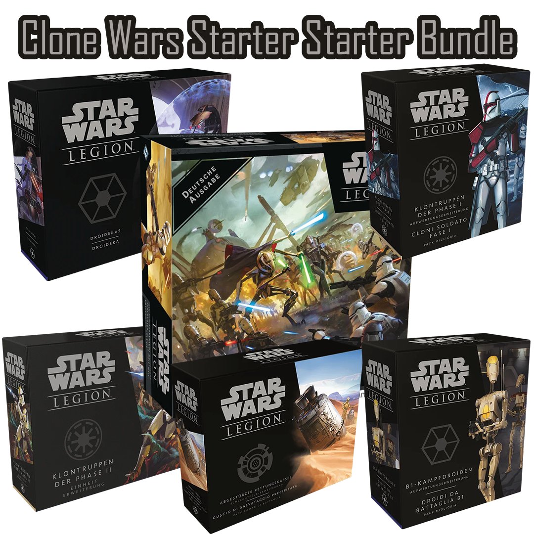 Star Wars Legion: Clone Wars Starter Starter Bundle